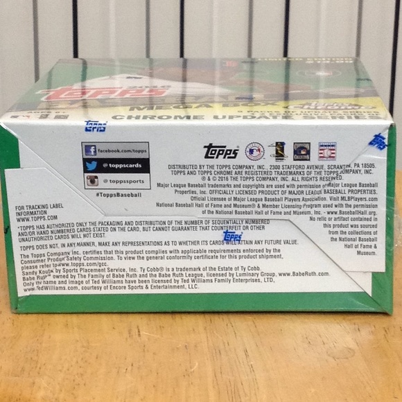 Topps | Other | Topps 26 Baseball Mega Box Chrome Update Series | Poshmark